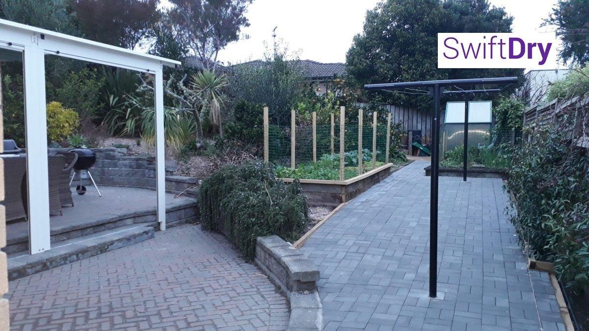 SwiftDry Coastline T Bar Clothesline (1200mm wide, 45m)